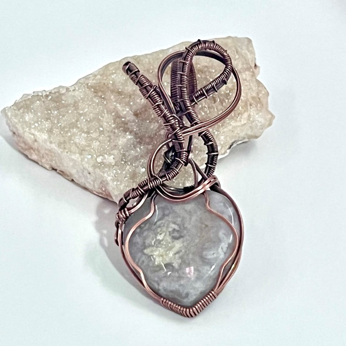 Copper and Crystal Jewelry